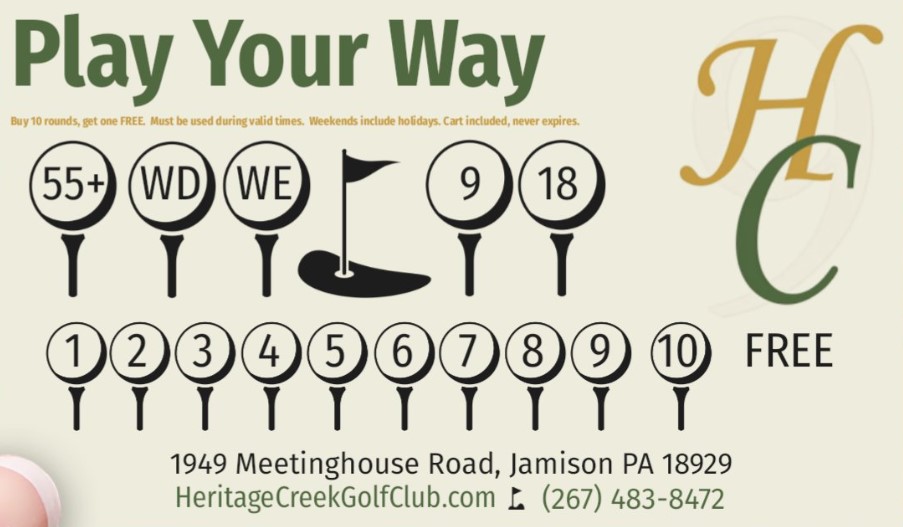 Play Your Way and Save - Heritage Creek Golf Club